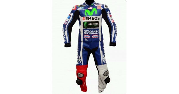 YAMAHA CUSTOM MADE MotoGp MOTORCYCLE RACING SUIT - CE APPROVED FULL ...