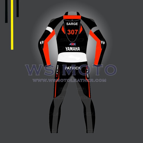 Yamaha Motorcycle Suit leathers 2 piece & One Piece Motorcycle Leather ...