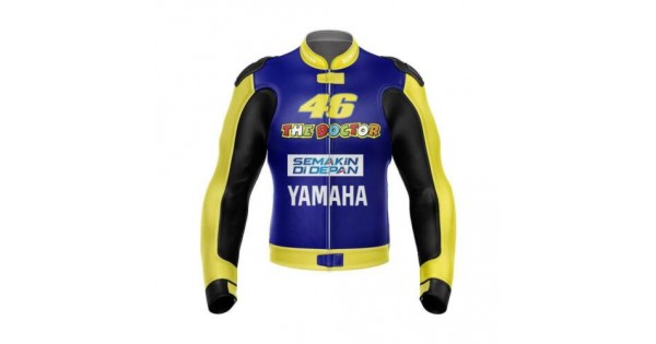 2021 Valentino Rossi VR46 Yellow Motorcycle Motorbike Jacket