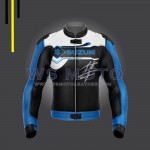 BMW TYCO MOTORBIKE,MOTORCYCLE/MOTGP RACING LEATHER JACKET 100% COWHIDE