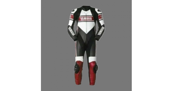 Yamaha New Leather Race Suit Ce Approved Protection 2021