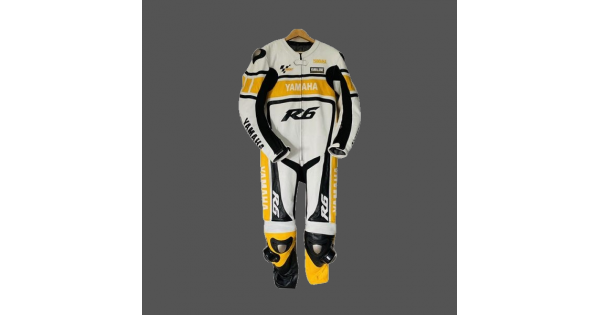 Yamaha R6 Yellow Style 2021 Leather Motogp Racing Suit