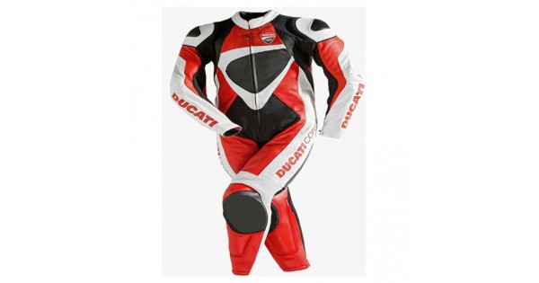 2021 DUCATI RACING MOTORBIKE LEATHER SUIT
