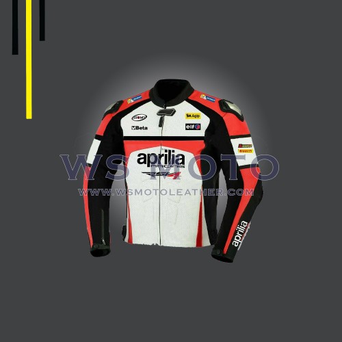Aprilia Leather Motorcycle Jacket Mens-Aprilia Motogp Jacket