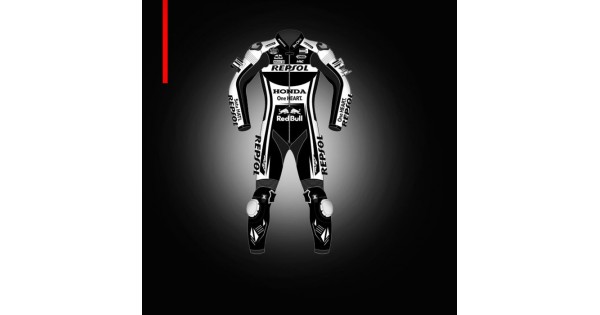 Joan Mir Honda Repsol 2024 Cowhide Leather Racing Suit