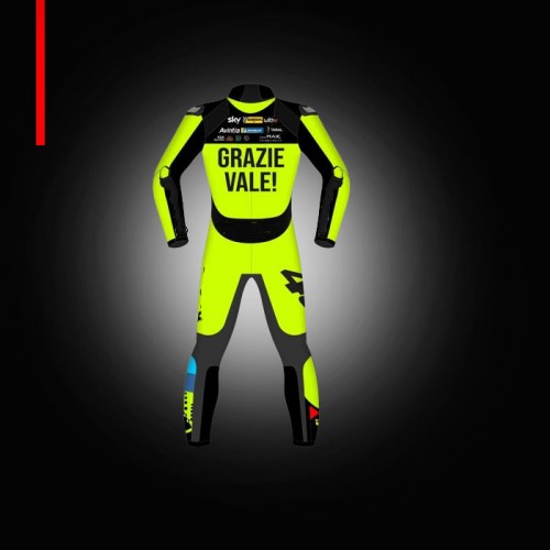LEATHER ONE PIECE SUIT GRAZIE VALE 46 VALENTINO ROSSI
