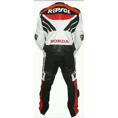 HONDA REPSOL WING MOTORBIKE MOTORCYCLE RACING SUIT - CE APPROVED FULL ...