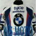 BMW TYCO MOTORBIKE,MOTORCYCLE/MOTGP RACING LEATHER JACKET 100% COWHIDE