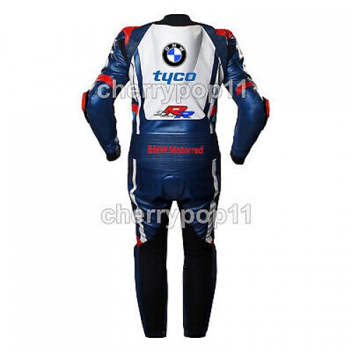 Bmw Racing 1 and two piece custom made Motorbike Racing Leather Suit