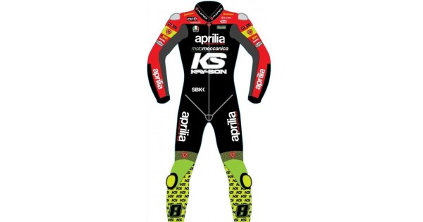 Aprilia Racing Rapidi Motogp Motorbike Leather Racing Suit 2019 Model ...